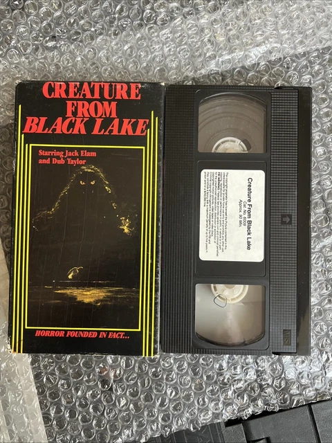 CREATURE FROM BLACK Lake VHS Horror Simitar Entertainment Films Jack ...