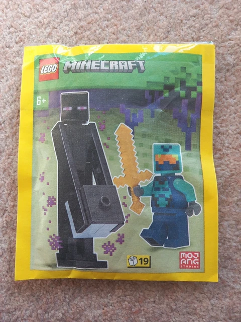 LEGO MINECRAFT 662305 Nether Hero and Enderman Minifigure Polybag £4.50 ...