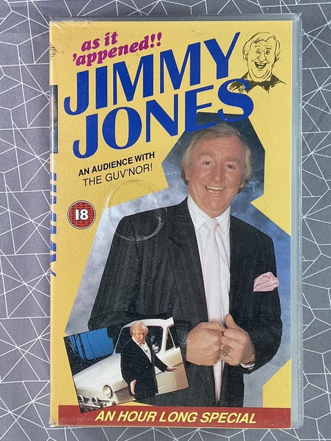 JIMMY JONES, AS it Happened, VHS Video Tape, Cert 18 £5.00 - PicClick UK