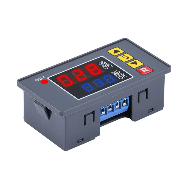 12V DC TIMER Switch Module Programmable Digital Time Cycle ON Off ...