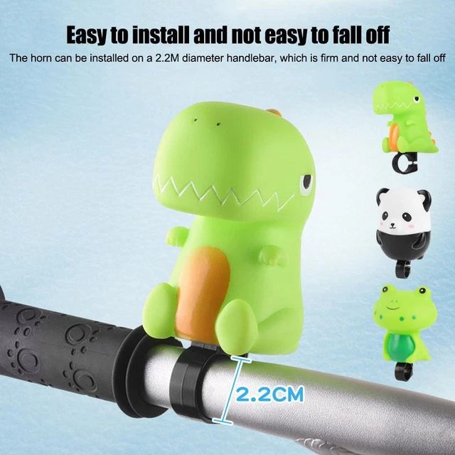AIRBAG CARTOON CAR Bell HornEasy To InstallChildren's Balance Bike ...