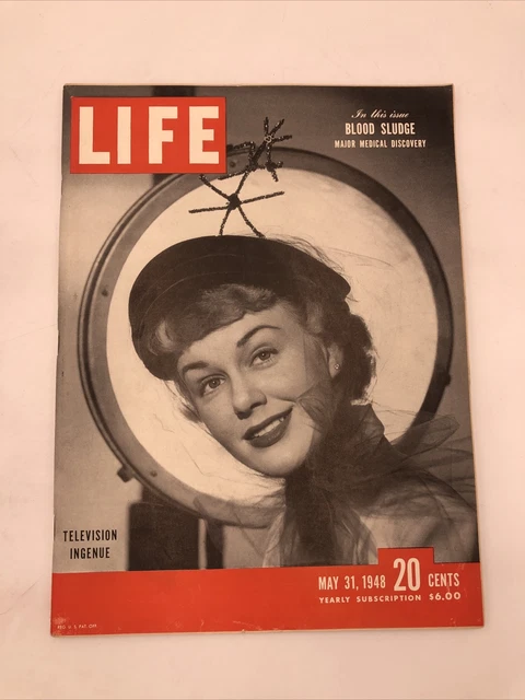 LIFE MAGAZINE / May 31 1948 / Blood Sludge Major Medical Discovery ...