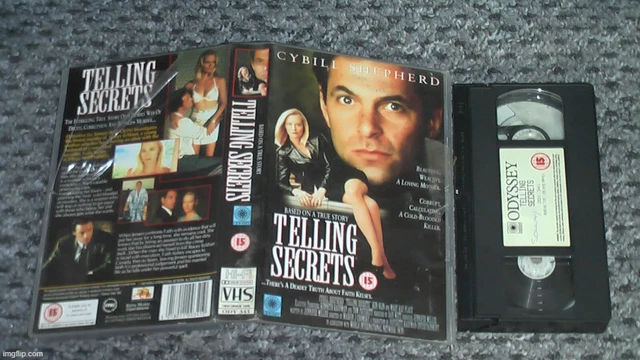 TELLING SECRETS VHS Video Ex Rental Big Box Cert Odyssey True Story ...