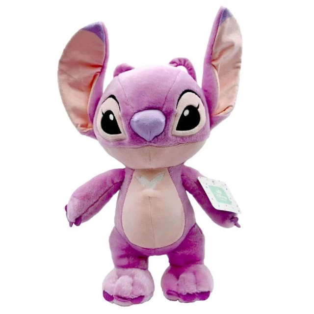DISNEY STITCH ANGEL Stuffed Animal Standing Plush 15 Pink $44.95 ...
