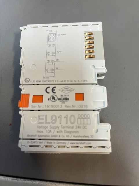 NEU BECKHOFF EL9110 SPS Modul EL 9110 im Karton EUR 48,52 - PicClick DE