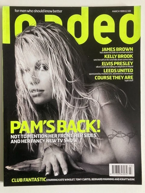 LOADED MAGAZINE - Pamela Anderson cover March 1999 £15.28 - PicClick UK