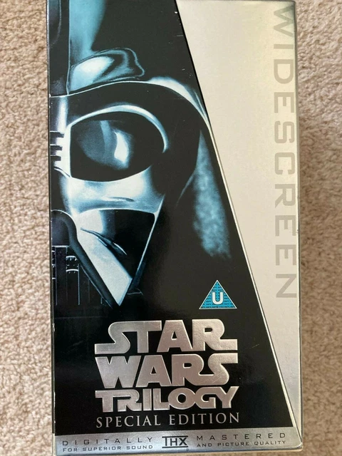 STAR WARS TRILOGY Special Edition Widescreen - Box Set 3 x VHS £5.00 - PicClick UK