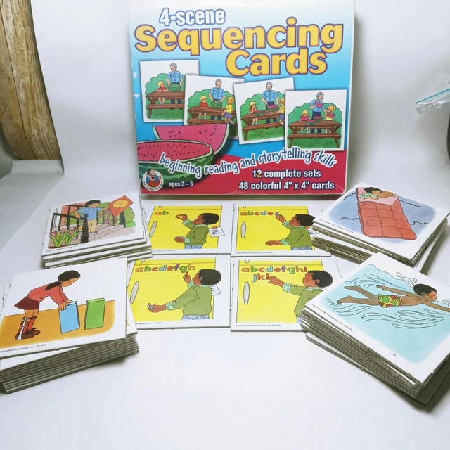 4 Scene Sequencing Cards Educational Toy Library - vrogue.co