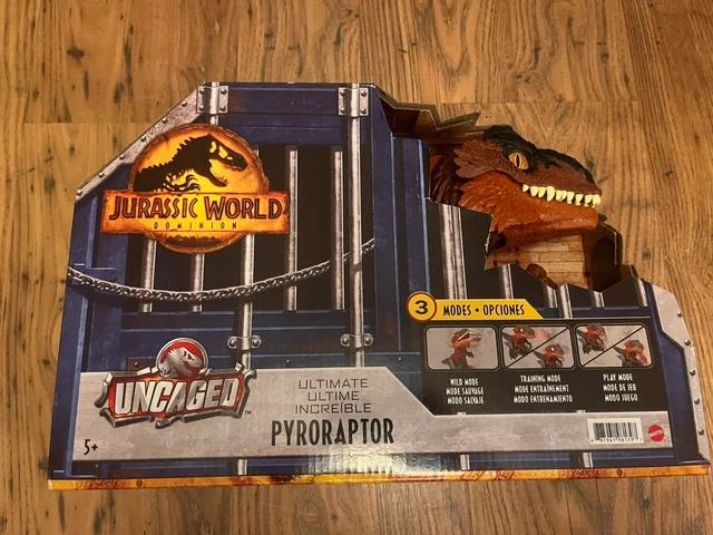 JURASSIC WORLD DOMINION Uncaged Ultimate Pyroraptor Interactive ...