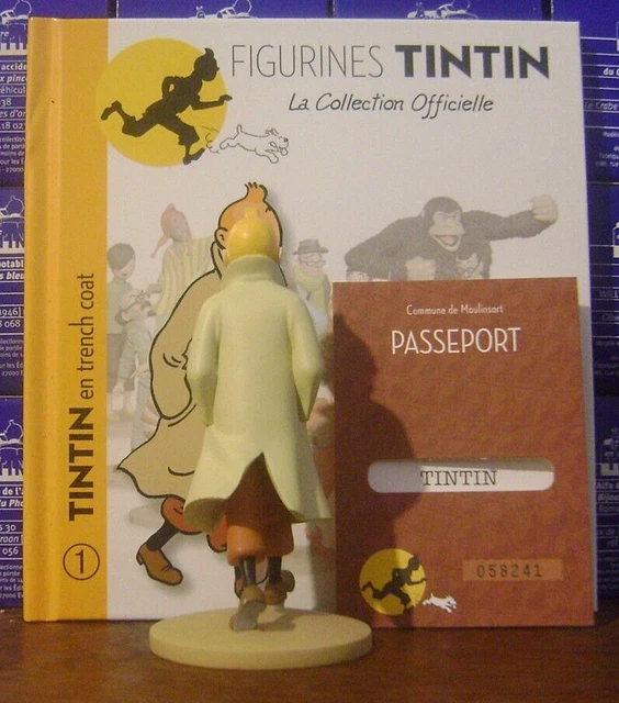FIGURINE TINTIN LA collection Officielle Tintin en trench coat N°1 EUR ...