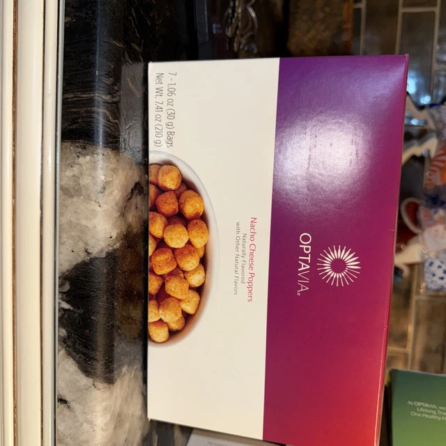 NACHO CHEESE POPPERS Optavia NIB (7 ) exp 7/26 *BESTPRICEONEBAY* FREE ...