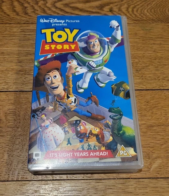 VINTAGE 1995 WALT Disney Pictures Toy Story Video D276102 Original ...