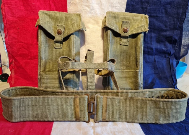 WW2 DATED BRITISH Army Pattern 37 Webbing Bundle £46.00 - PicClick UK