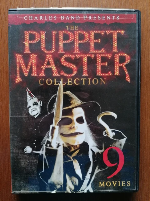 THE PUPPET MASTER Collection (DVD)-9 CLASSIC MOVIES-12 HOURS-GREAT ...