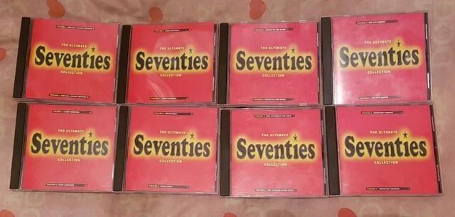 THE ULTIMATE SEVENTIES Collection Various 2001 Volumes 1,2,3,4,5,6,7,8 ...