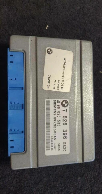 BMW 325I E46 Transmission Control Module Tcu Tcm 7526396 Gm 96025533 £ ...