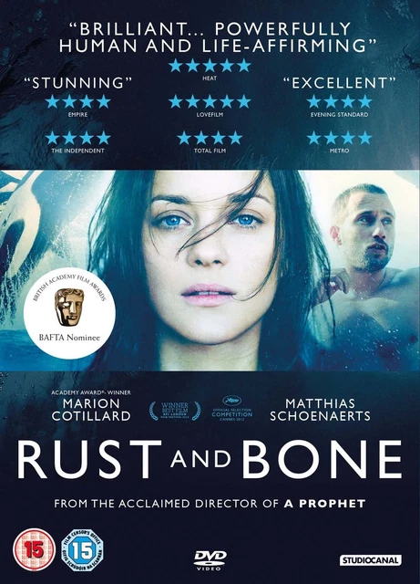 RUST AND BONE (DVD) Marion Cotillard Matthias Schoenaerts acques Audiard EUR 11,41 - PicClick IT
