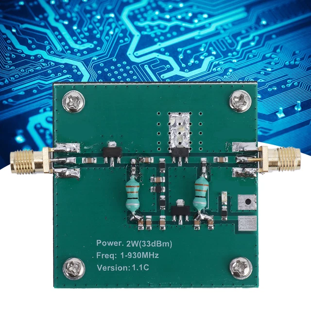 RF POWER AMP Module 33dBm RF Amplifier 300-400mA Working Current Low ...