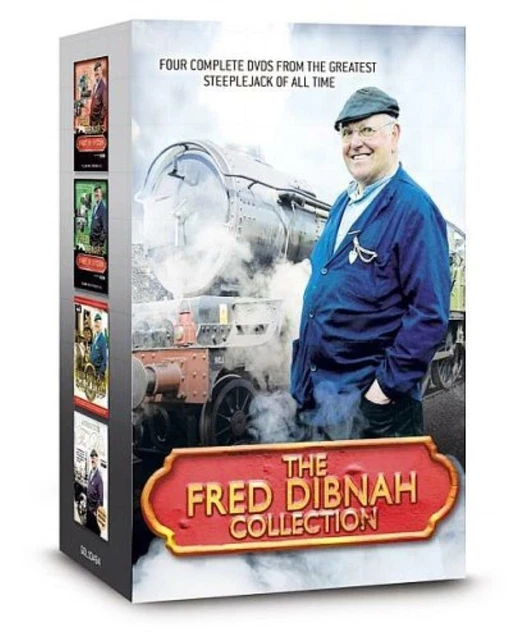 FRED DIBNAH BOXSET - Made in Britain 1&2, Tribute & Age of Steam DVD ...