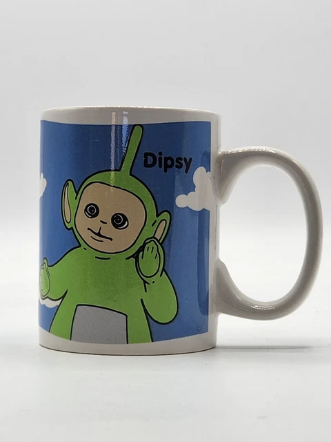 VINTAGE 1996 BBC Teletubbies Dipsy ceramic mug Ragdoll licensed by BBC ...