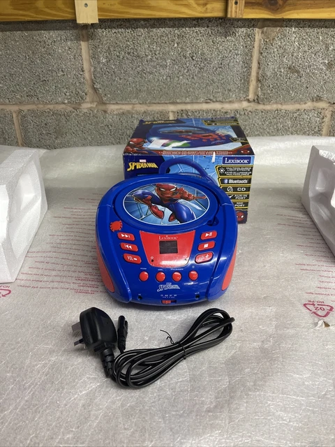LEXIBOOK RCD109SP BLUETOOTH Boombox Marvel Spider-Man £19.99 - PicClick UK