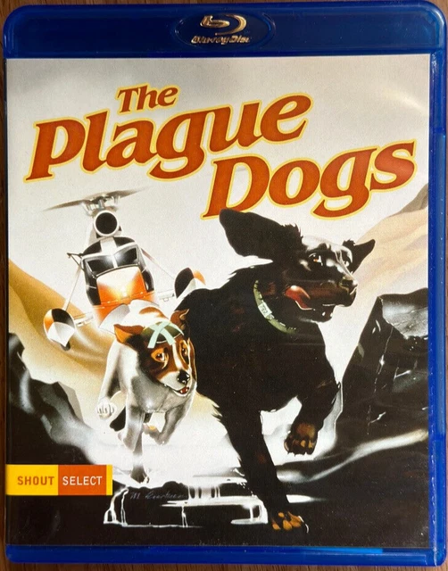 PLAGUE DOGS BLU-RAY 1982 Richard Adams Animated Movie Classic Region A ...
