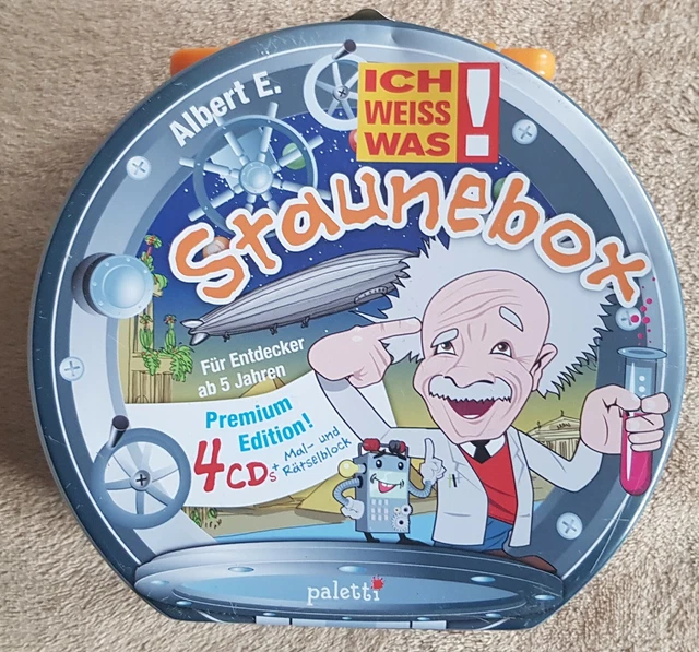 ICH WEISS WAS! Albert E Staunebox 4 CD´s Hörbuch paletti Premium ...