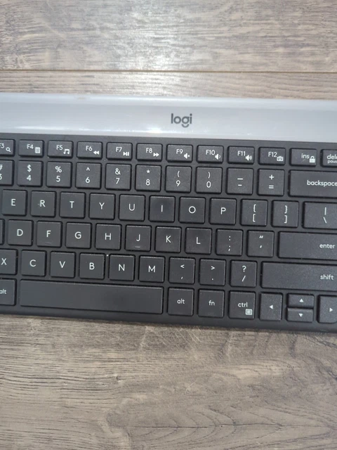 LOGITECH MK470 WIRELESS Full Size K470 Keyboard NO Dongle Or Mouse $13. ...