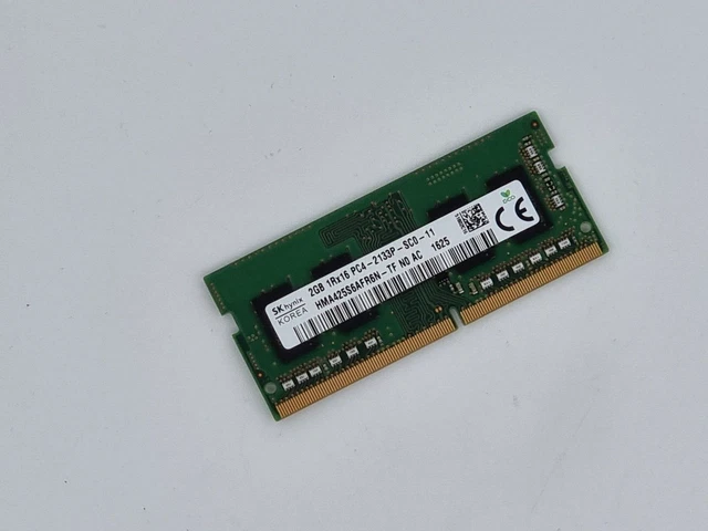 BARRETTE RAM DDR4 SK Hynix 2GB 1Rx16 PC4-2133P-SC0-11 HMA425S6AFR6N-TF ...