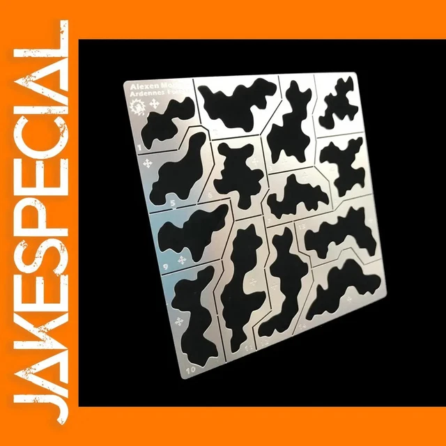 METAL CAMOUFLAGE STENCIL for Model Making EUR 23,99 - PicClick FR