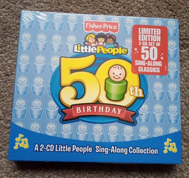 FISHER-PRICE LITTLE PEOPLE 50th Birthday Sing-Along Collection 2 CD NEW ...