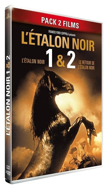 COFFRET L'ÉTALON NOIR : l'étalon noir ; le retour de l'étalon noir (DVD ...