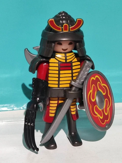 PLAYMOBIL FIGURE SAMURAI Warrior Samurai Warriors Asian Dragon Knights ...