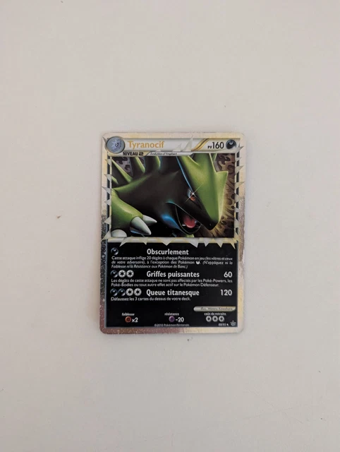 CARTE POKÉMON HEARTGOLD & SoulSilver (2010) Tyranocif Prime 88/95 EUR 15,00 - PicClick FR