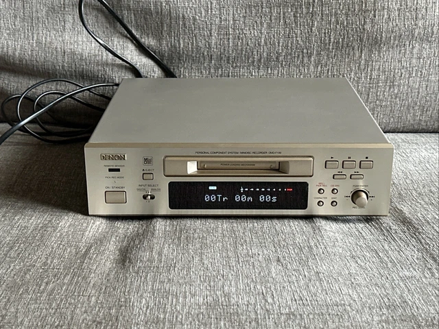 DENON DMD-F100 MINIDISC Player Recorder £99.99 - PicClick UK