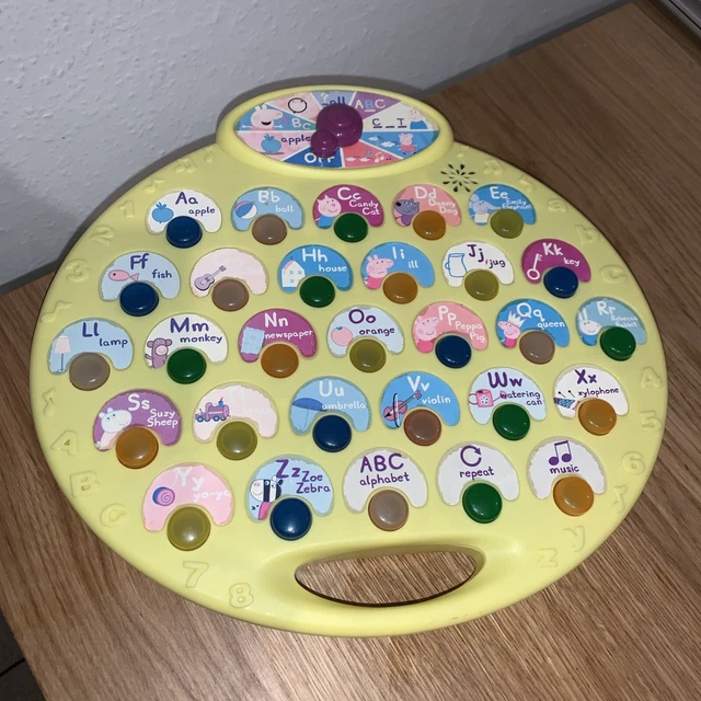 PEPPA PIG PHONICS Interactive Fun Toy 2008 Visual Musical Learning ...