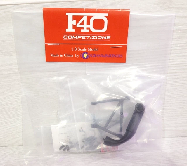 FERRARI F40 COMPETIZIONE Panini issue 59 rear suspension components £12 ...