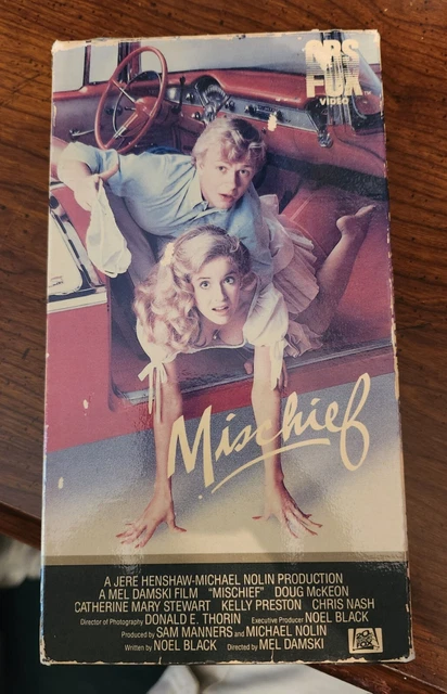 MISCHIEF (VHS/VCR TAPE, 1985) RARE CBS Fox Video Comedy Romance Kelly ...