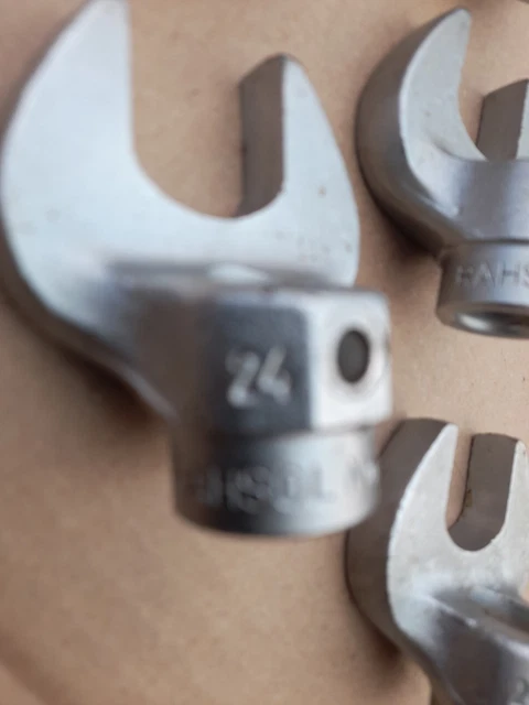 RAHSOL NO 8791 24Open Ended Torque Wrench Spanner 16mm Spigot.( NEW ...