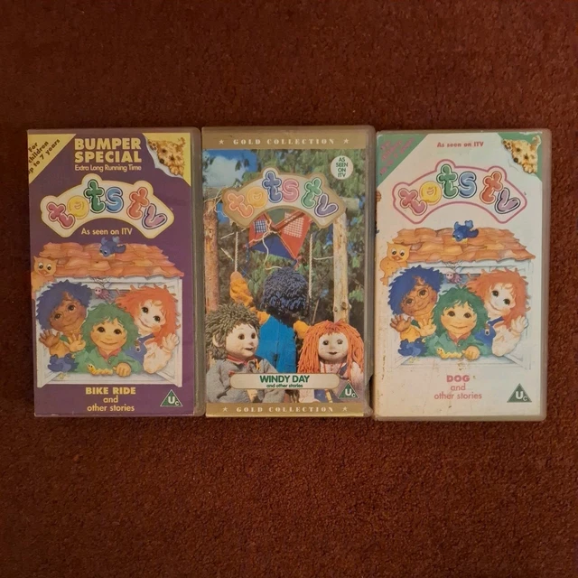 TOTS TV KIDS tv series PAL VHS VIDEO x3 £11.12 - PicClick UK