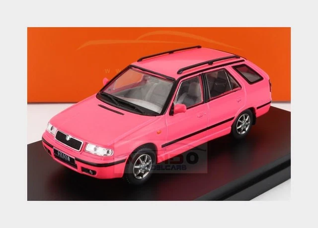 1:43 ABREX SKODA Felicia Fl Combi Sw Station Wagon 1998 Matt Pink ...