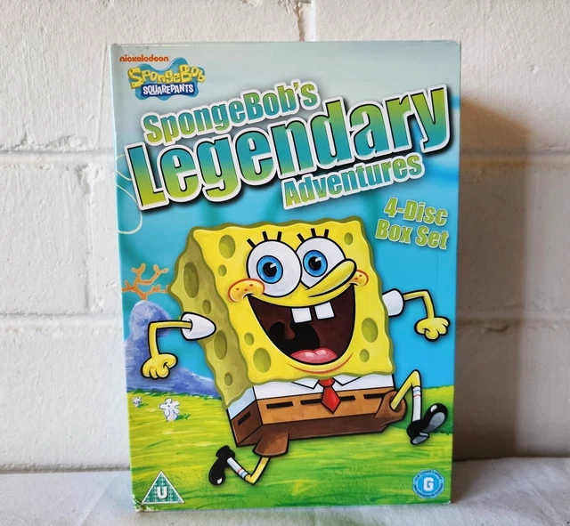 SPONGEBOB SQUAREPANTS - Spongebob's Legendary Adventures 4-DVD Boxset ...