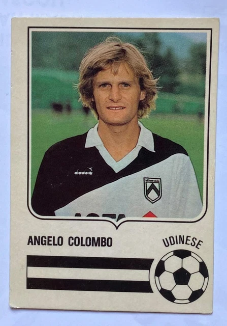 ANGELO COLOMBO UDINESE Figurina Card Forza Goal 1985 - 1986 Ottima EUR ...