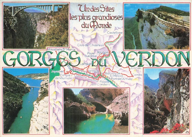 83 LES GORGES Du Verdon Les Gorges Du Verdon EUR 5,00 - PicClick FR