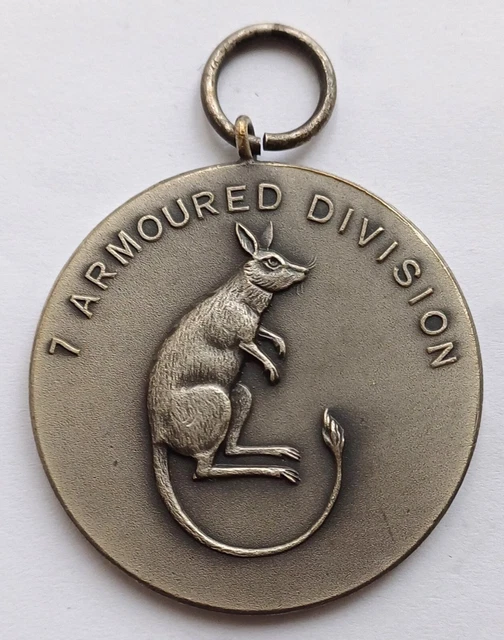 BRITISH ARMY 7TH Armoured Division Desert Rats Inter Unit Medal ...
