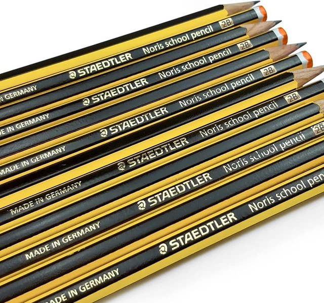 STAEDTLER NORIS BLEISTIFTE 121, Härtegrad 2B, 24 Stück - B-Ware EUR 12 ...