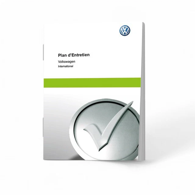 VW VOLKSWAGEN FRANÇAIS Carnet d'entretien 23 modèles EUR 28,46 ...