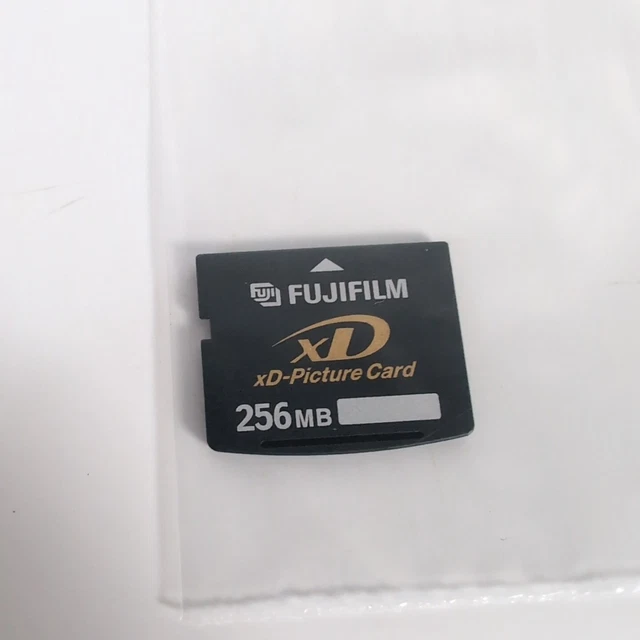 FUJIFILM XD MEMORY Photo Picture Card 256MB Tested £19.99 - PicClick UK