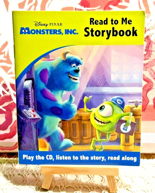 2015 DISNEY PIXAR Monsters Inc Read Me Storybook Cd & Book Read Along £ ...