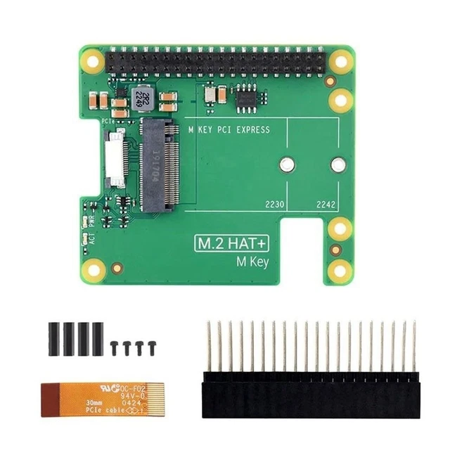 PCIE TO M2 HAT for 5 Gen2 Gen3 M2 NVME SSD 22302242 M Key PCIE £86.90 ...
